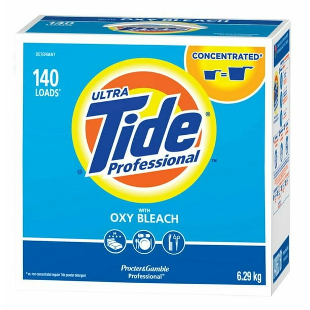 Tide® Professional with Oxy Bleach, 140 Loads, 1 Box/Case - Walmart.ca