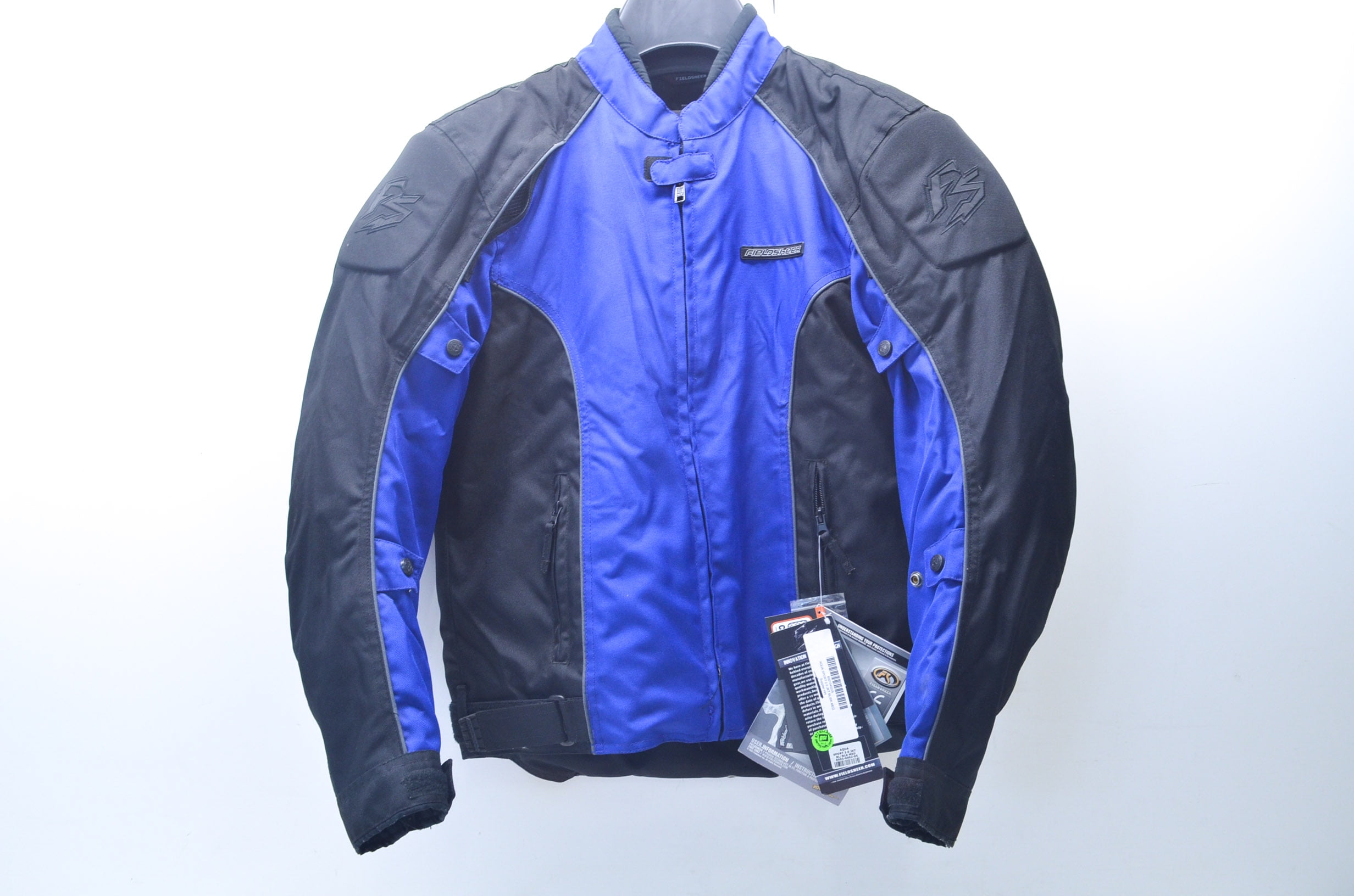Fieldsheer 6001040205 Medium Aqua Sport Black/Blue 2.0 Jacket NOS ...