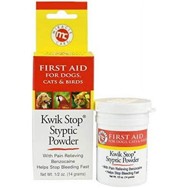 Kwik Stop Styptic Powder 1/2 oz. - Walmart.com