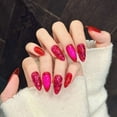 Yihe Original [Dragon Fruit] Rose Red Cat's Eye Shines Simple Solid ...