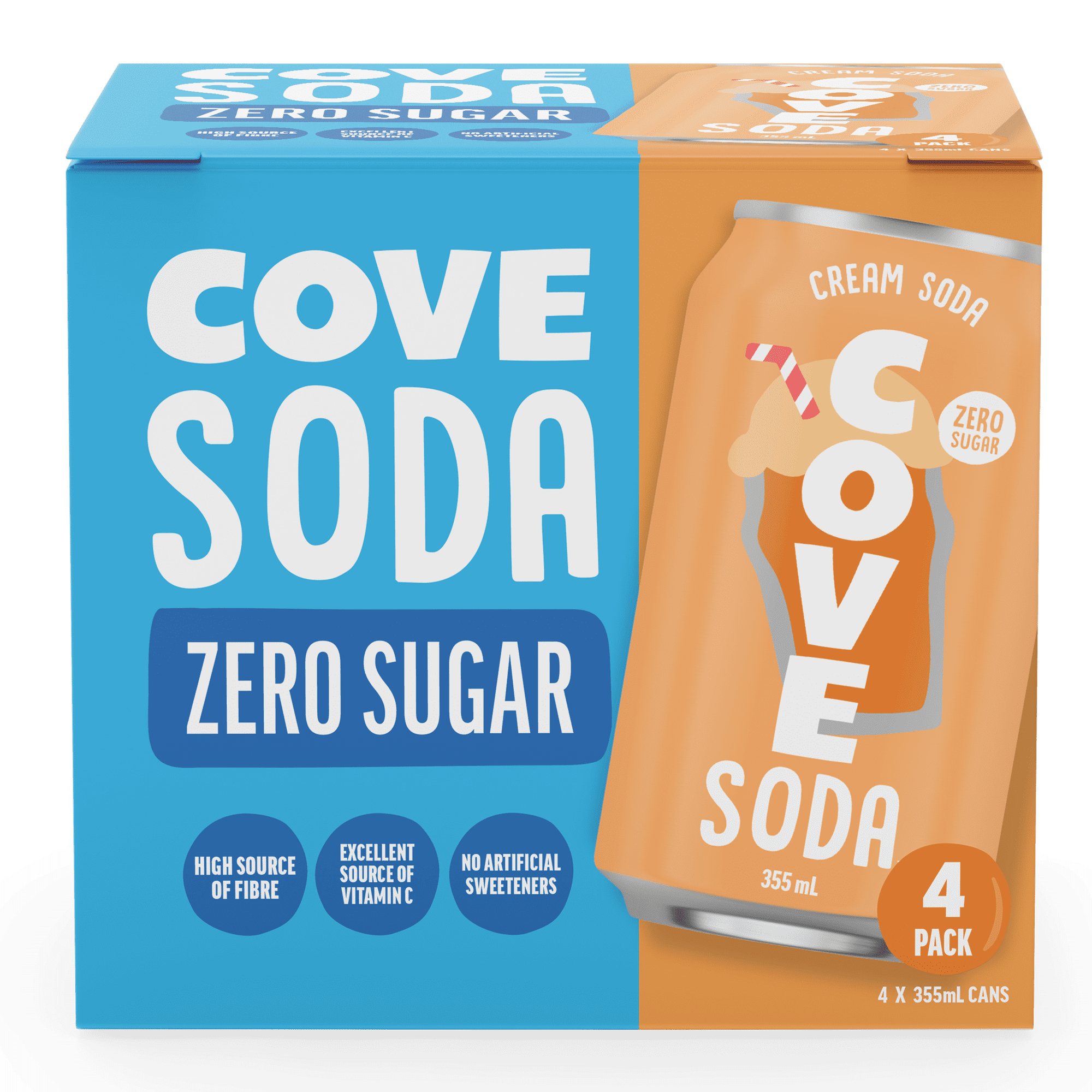 Click here for Cove Soda Cove Cream Soda 355ml prices