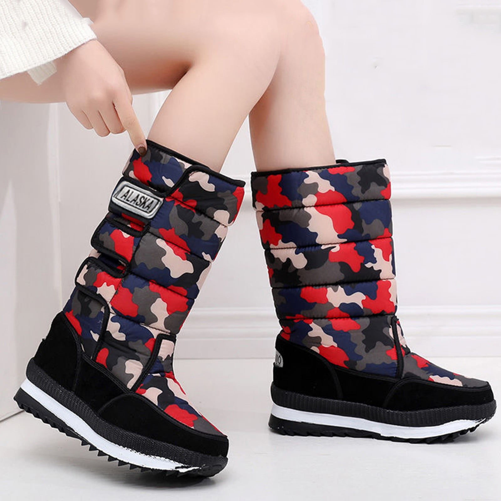 Click here for Yang Su Winter Womens Snow Boots Platform Thick Pl... prices