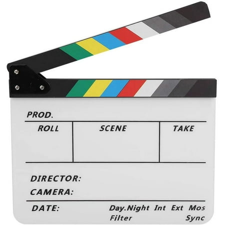 Acrylic Director Scene Clapboard Director's Film Clapboard TV Movie ...