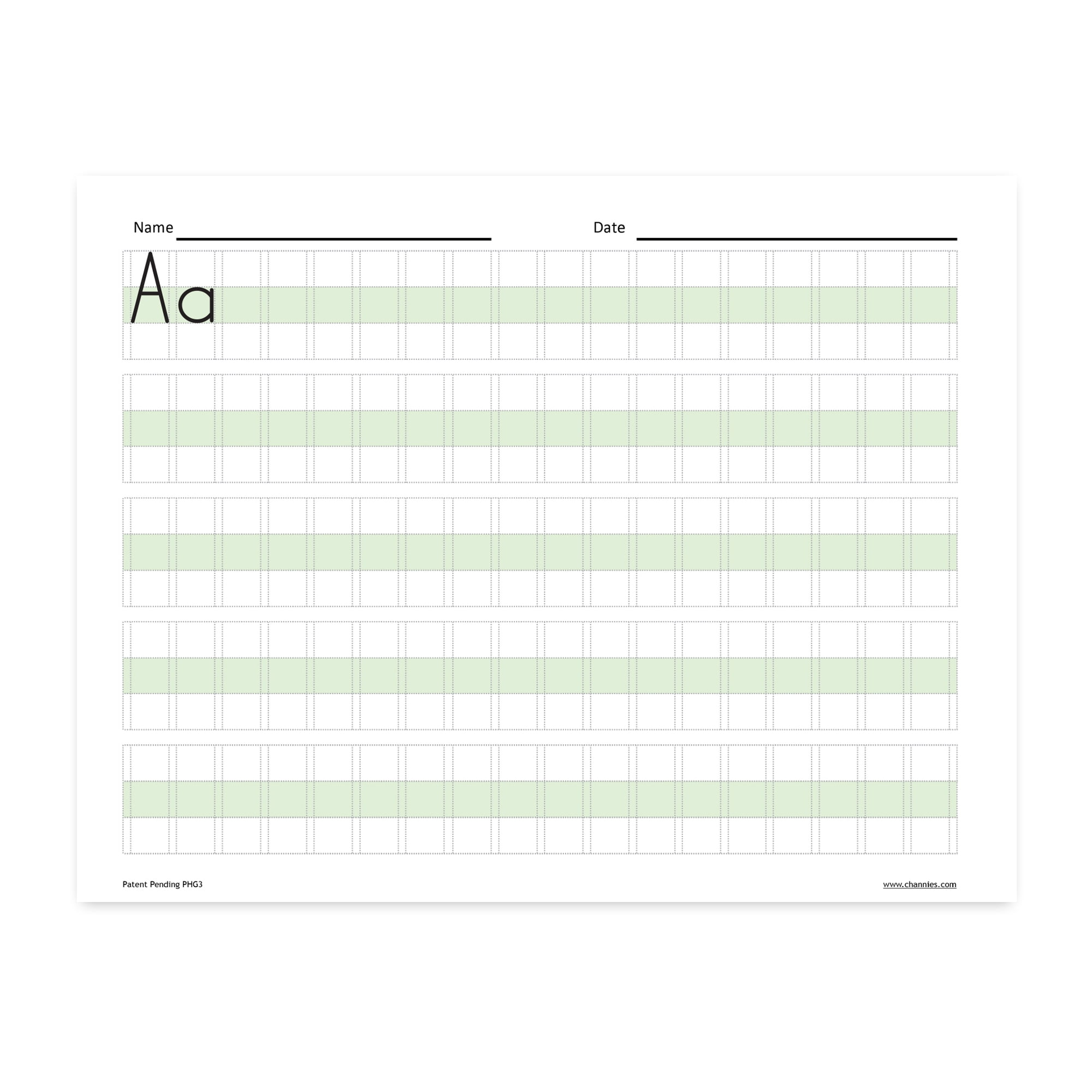 Buy Channie's Easy Peasy Handwriting Alphabet Workbook For PreK-1st ...