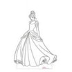 Color Me Cinderella Standee Cardboard Cutout Stand Up, 5ft - Walmart.com