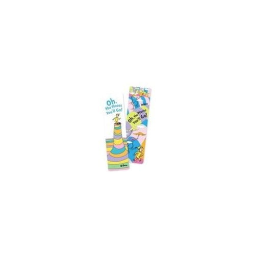 Dr Seuss Oh the Places You'll Go! Bookmark Assortment Set, 50 Pieces ...