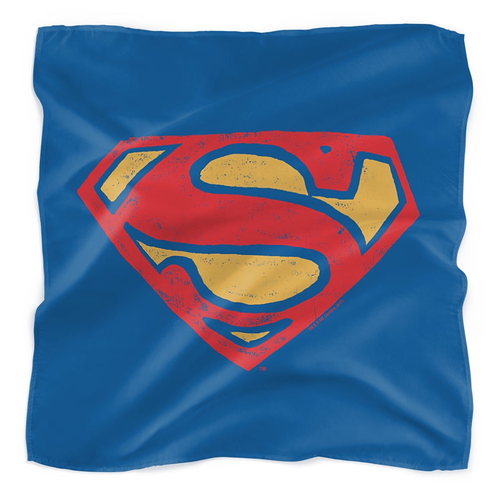 Superman Super Rough Bandana (21 in x 21 in) - Walmart.com