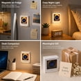 Retro Music Refrigerator Magnets with NFC Programmable Player Set, 9 ...