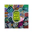 25pcs Creative Sticker Pack, Waterproof Vinyl Decals for Laptops ...