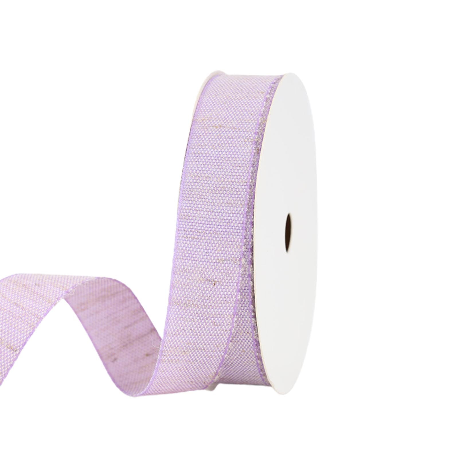 Lomubue 1 Roll DIY Ribbon Anti-fading 50 Yards 9mm Wedding Bouquet ...