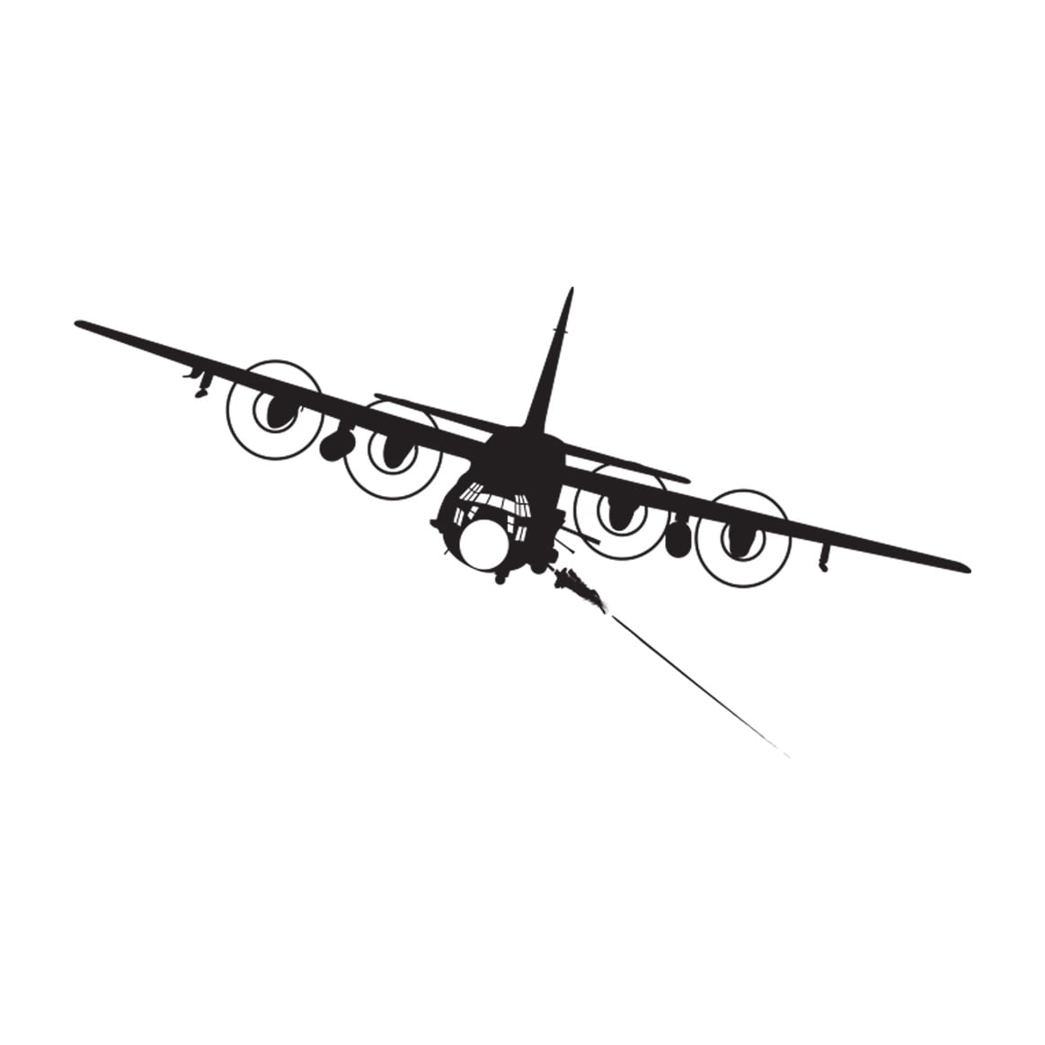 AC-130 Spectre Sticker Decal Die Cut - Self Adhesive Vinyl ...