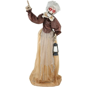 Haunted Hill Farm Lifesize Animatronic Possessed Woman with Lights and ...
