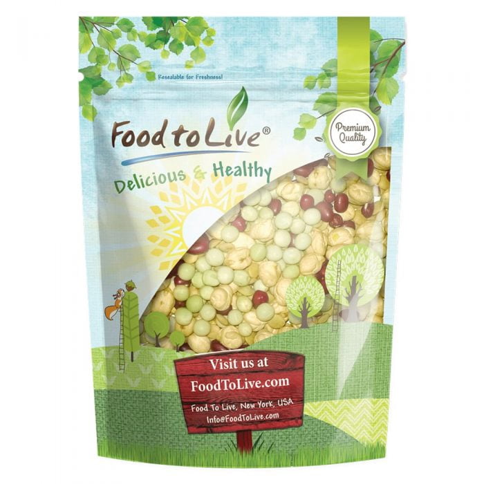 Crunchy Mix of Sprouting Beans, 1 Pound - Sproutable, Raw, Vegan ...