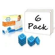 Learning Resources Magnetic Double-Sided Dry-Erase Boards, 10 Count ...