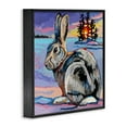 Runaway Goliath Rabbit Black Framed Giclee Art, design by Adam Swanson ...