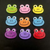 Farfi 50Pcs Sewing Buttons Bright Color Convenient Installation Easy ...