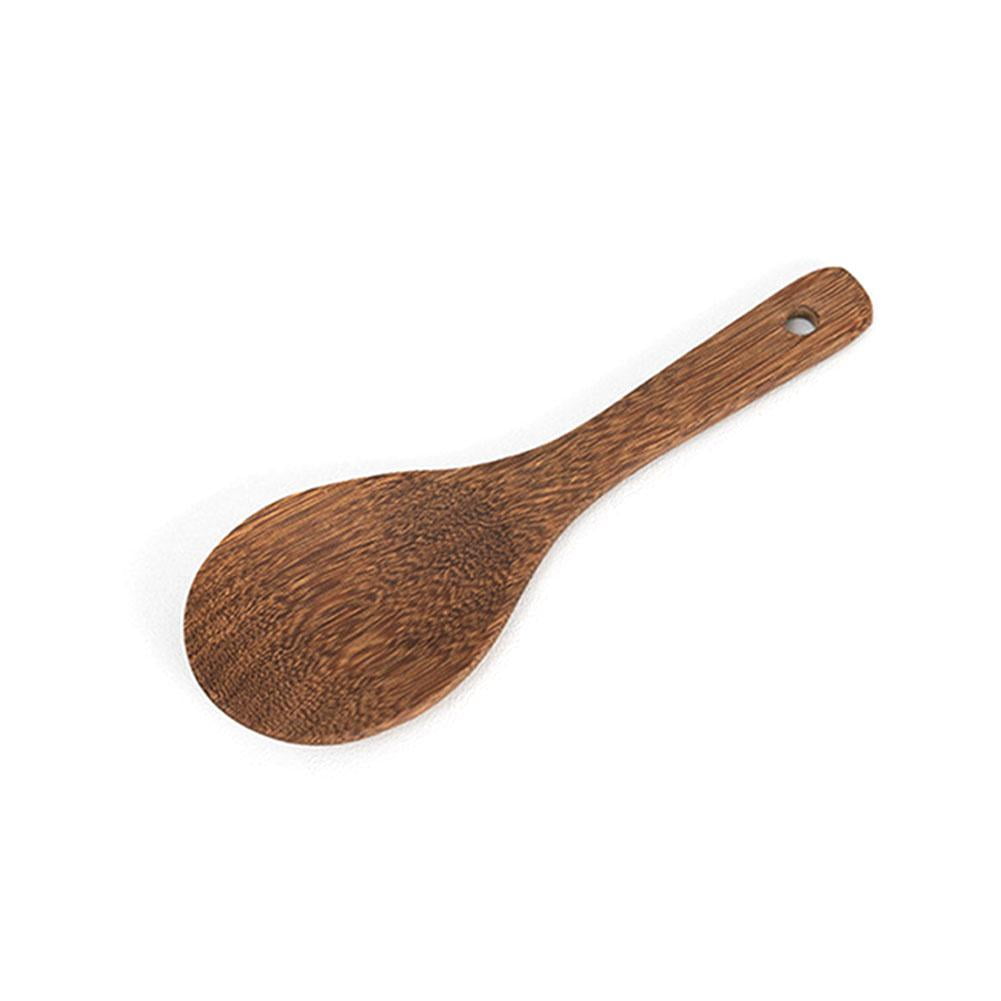 EZLIFE Palas de madera Utensilios de cocina Espátula Cuchara Pala ...