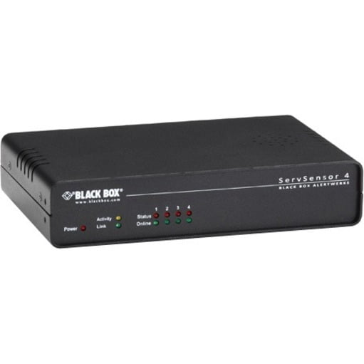 Black Box AlertWerks ServSensor 4 with Temperature/Humidity Sensor ...