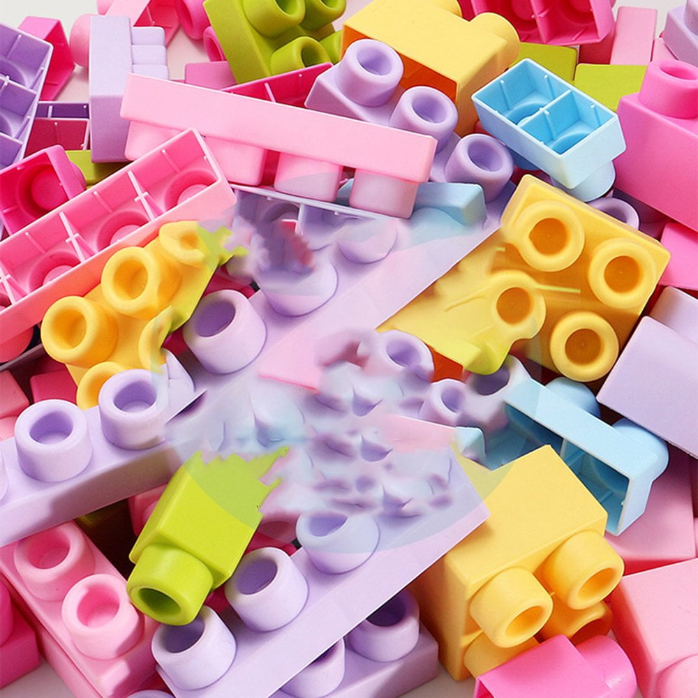 Kids Soft Rubber Building Blocks 6 MonthsEarly Education Toys Soft ...