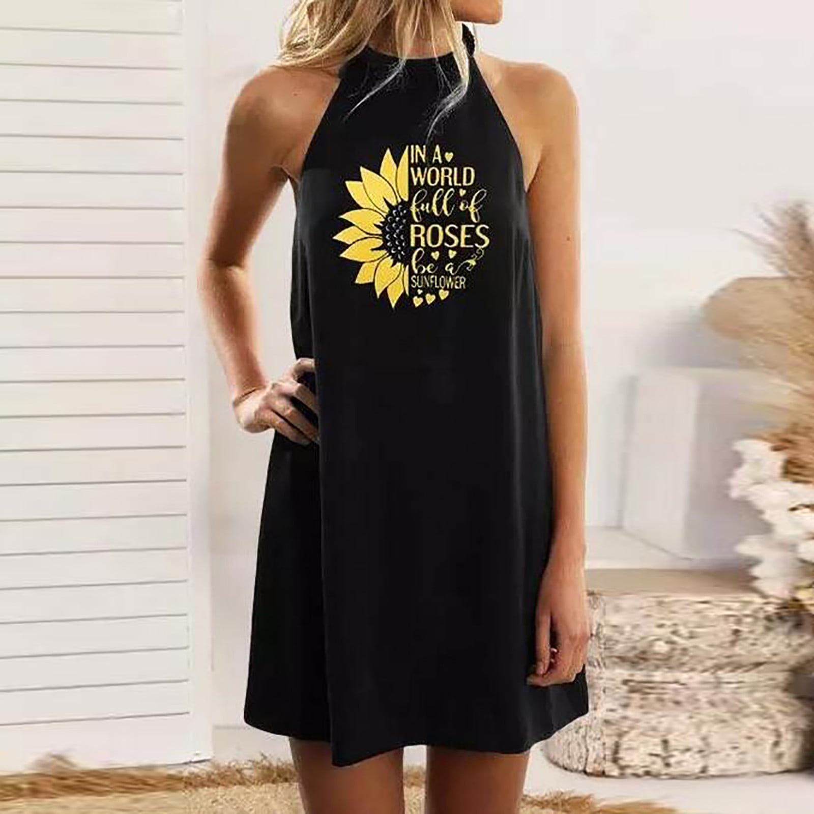 Click here for Smihono Summer Dress For Women Plus Size Women Sum... prices