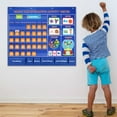 Circle Learning Time Center Pocket Chart Calendar Set Kids Children ...