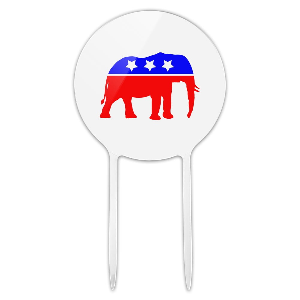 Acrylic Republican Elephant GOP Conservative America Political Party ...