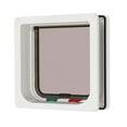 Cat Mate 4-Way Locking Cat Door, Weather-Resistant Magnetic Pet Door ...