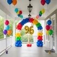 Gold Number 96 Mylar Foil Balloon 32 inch - Helium or Air Filled ...
