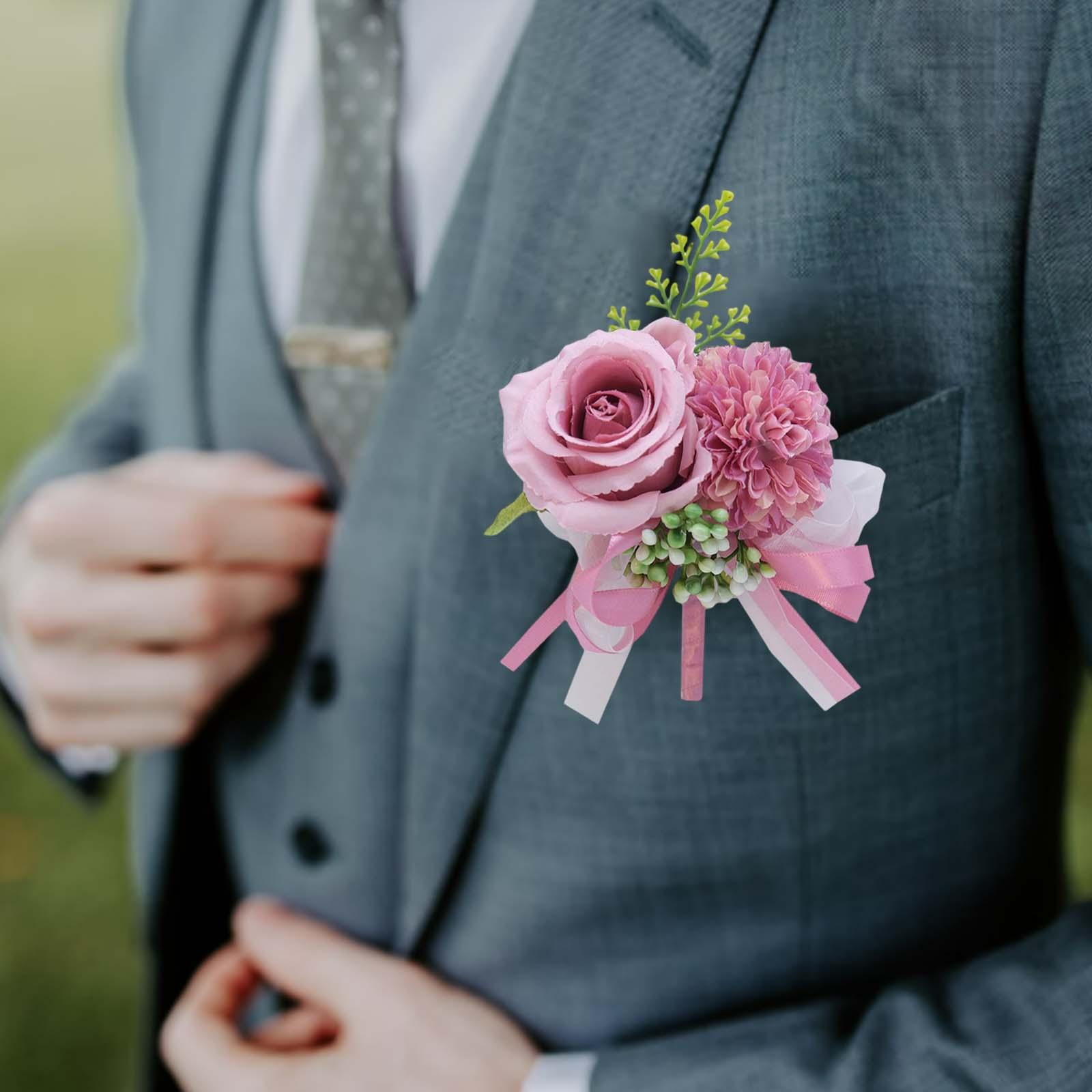 Light Pink Boutonniere