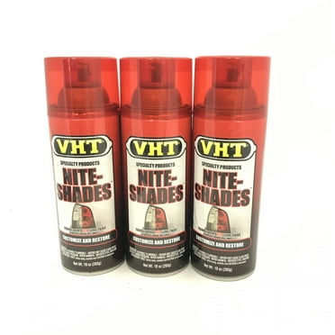 VHT SP999 Black Nite Shades - 10 oz Spray Tail Lights Auto Paint Lens ...