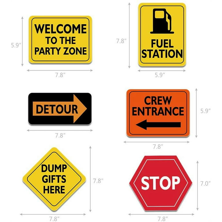 Construction Zone Sign