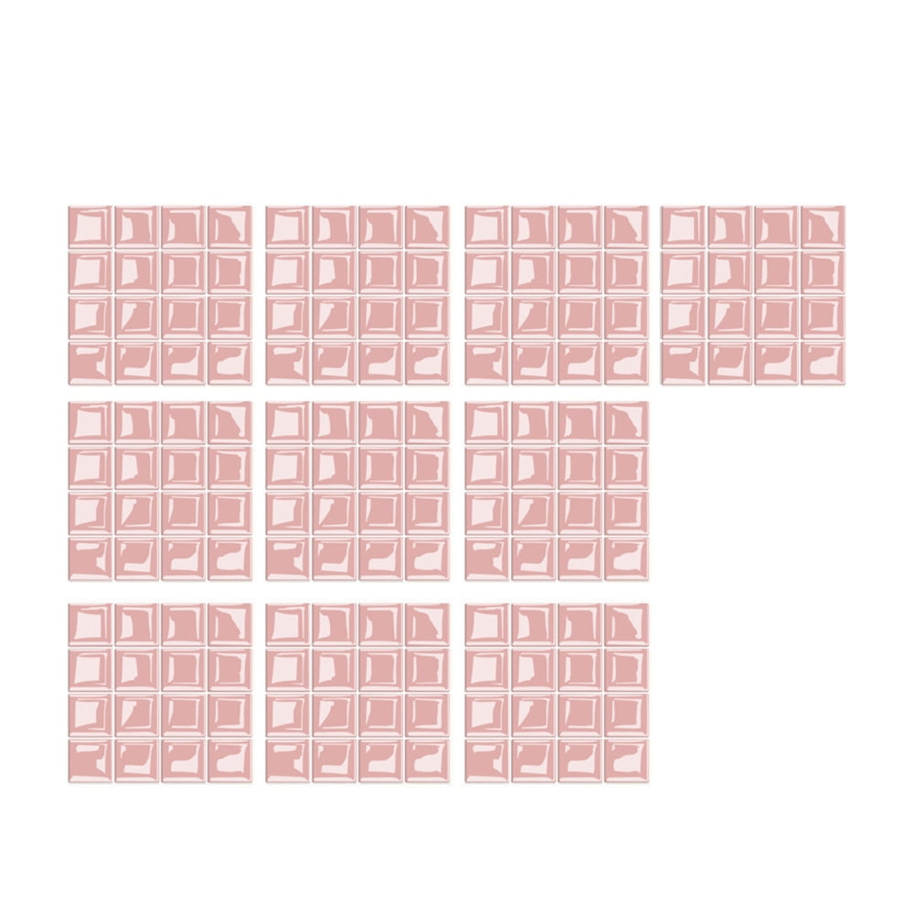 DIY Mosaic 3D Self Adhesive Wall Tile Sticker Wall Paper Tile DIY Craft Decoration For Kitchen ...