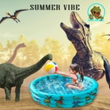 "10Leccion Dino Kiddie Pool, Inflatable Child Play Center, Baby Pool ...