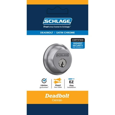 Schlage Cs210 Interconnected Lock With Reversible Saturn Lever, Satin ...