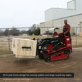 Titan Attachments Mini Skid Steer Pallet Fork Frame, Rated 4000 LB ...