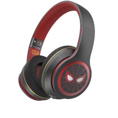 Marvel Spider-Man Headset Bluetooth Headphones Subwoofer Wireless Music ...