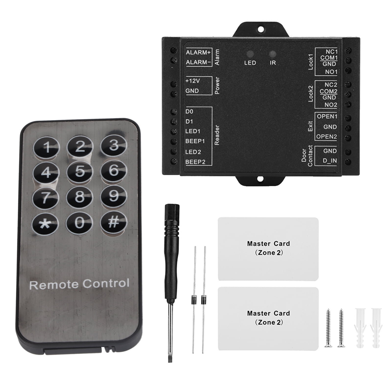 Access Control System Dual Door Controller Access Control 2100 Users ...