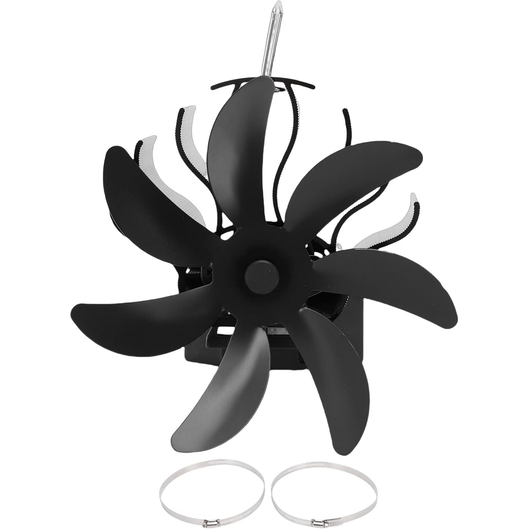 Click here for Shijiulou Heat Powered Fireplace Fan  Aluminum All... prices