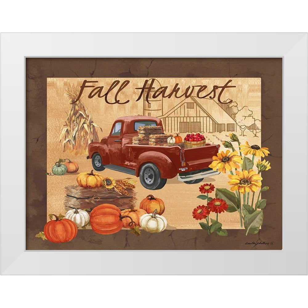 Phillips, Anita 24x19 White Modern Wood Framed Museum Art Print Titled ...