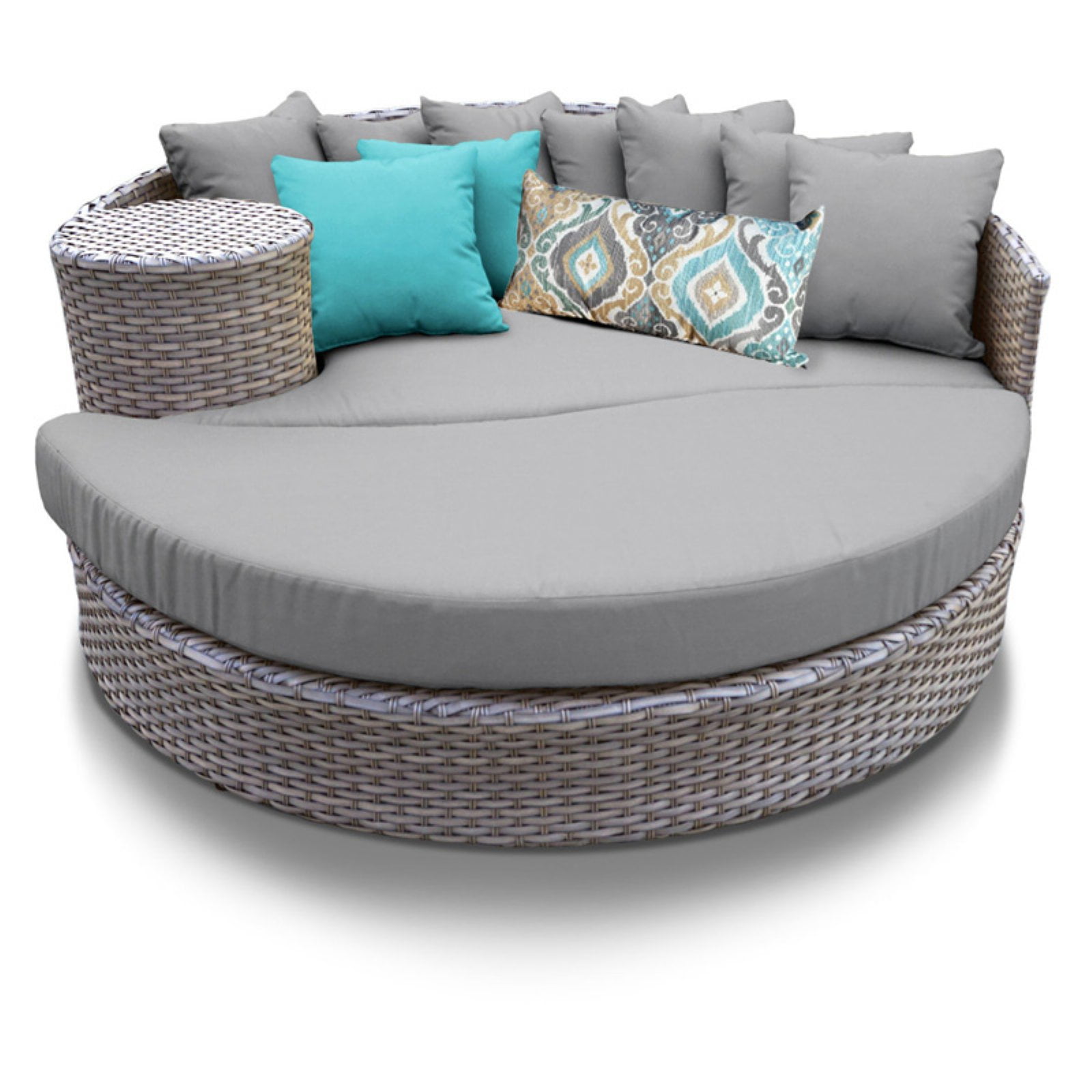 TK Classics Oasis Outdoor Wicker Sun Bed - Walmart.com