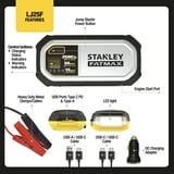 Stanley FatMax 1200A, Lithium Jump Starter with 15 Watt USB-A and USB-C ...