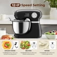Stand Mixer With 12 Speed,5.3 Quart Electric Mixer With Tilt Head ...