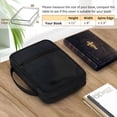 AOMRCOL Bible Cover,Carrying Book Case Church Bag Bible Protective with ...