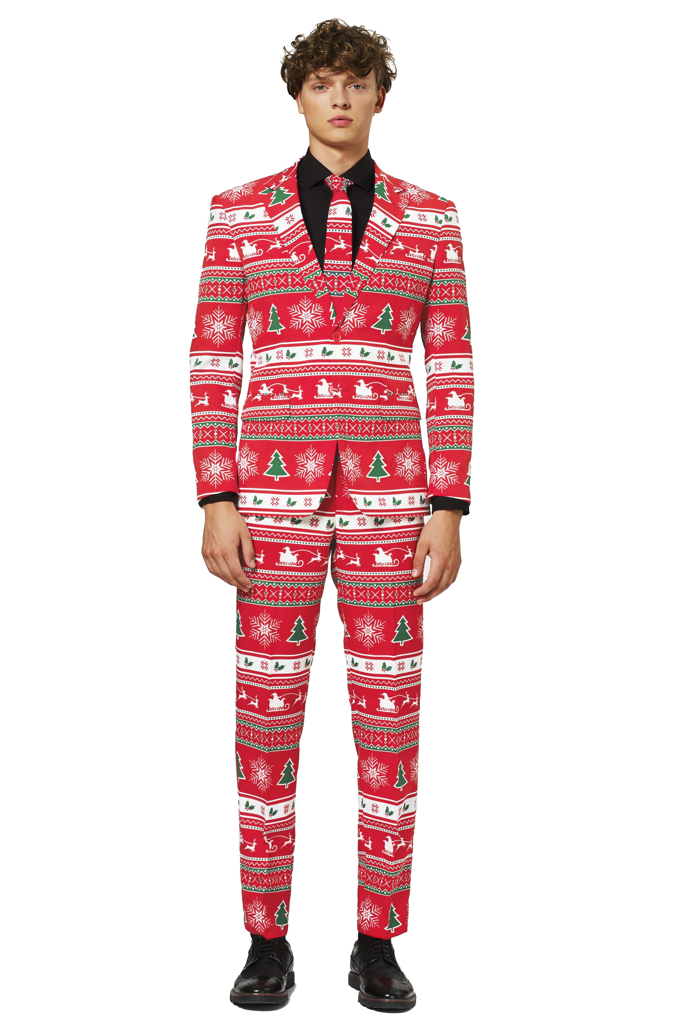 OppoSuits Men's Winter Wonderland Christmas Suit - Walmart.com