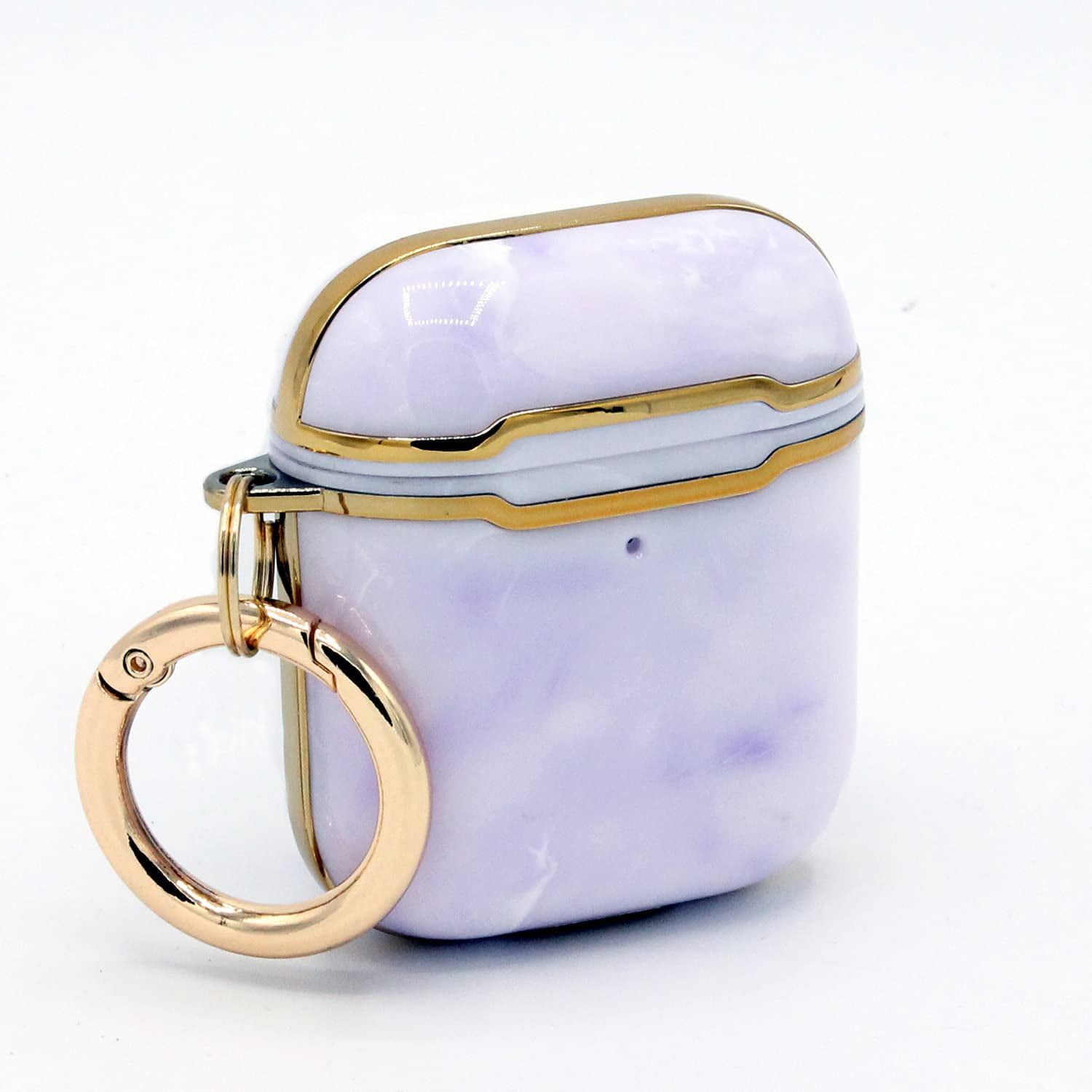 KIQ Marble AirPods Case Cover Hard Protective Cover w/ Keychain for ...
