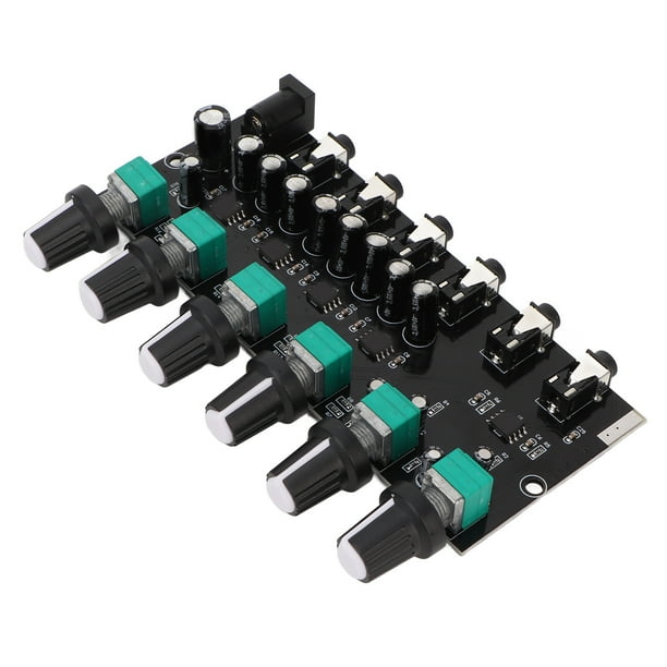 Headphone Amplifier Mixing Board,4 Way Stereo Sound Ways Stereo Mixer ...