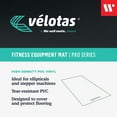 Velotas Pro High Density Gym Mats, Protective Flooring for Workout ...