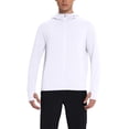 Cheytotty Mens Full Zip Athletic Jacket with Hooded Long Sleeve Workout ...