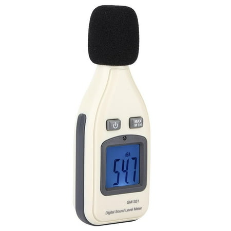 Mgaxyff Digital Sound Level Meter Noise Detect Tester Data Decibel Measurement 30-130dBA,Sound ...