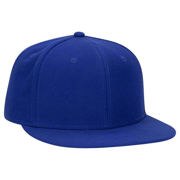 OTTO CAP "OTTO FIT" 6 Panel Mid Profile Flat Visor Baseball Cap ...